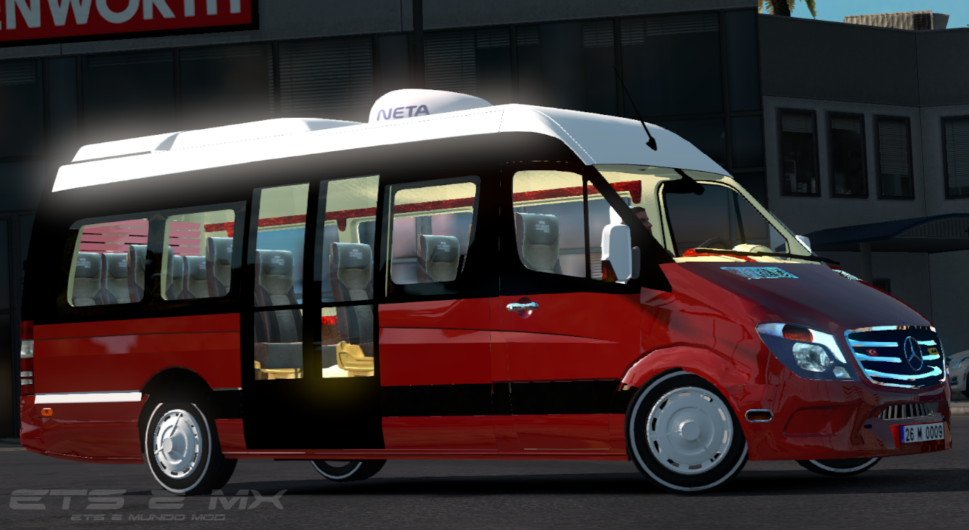 (Auto ATS) Mercedes-Benz Sprinter 2017 - ETS 2 Mundo Mod