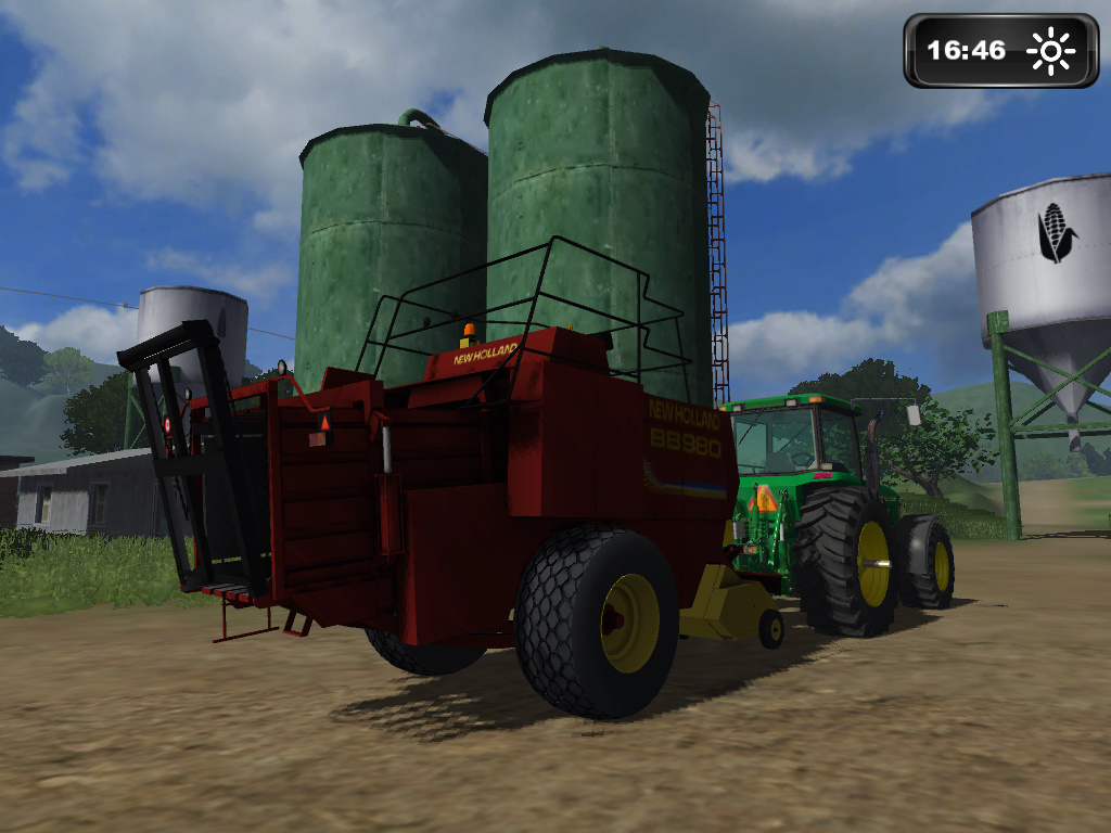 Farming Simulator - Farmer Bob: New Holland Baler.