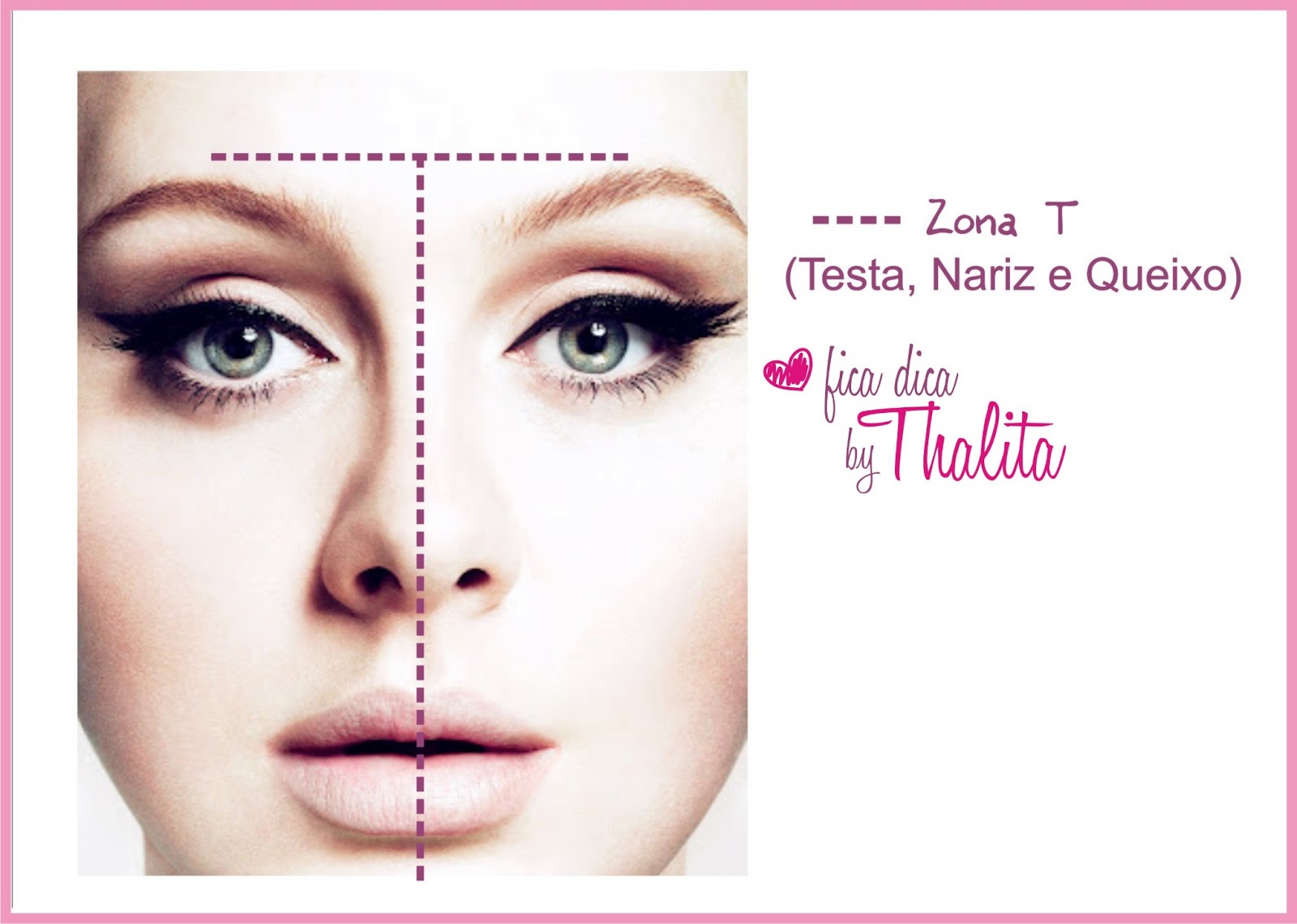 puro charme: Mapa do Rosto (Dicionário da make)