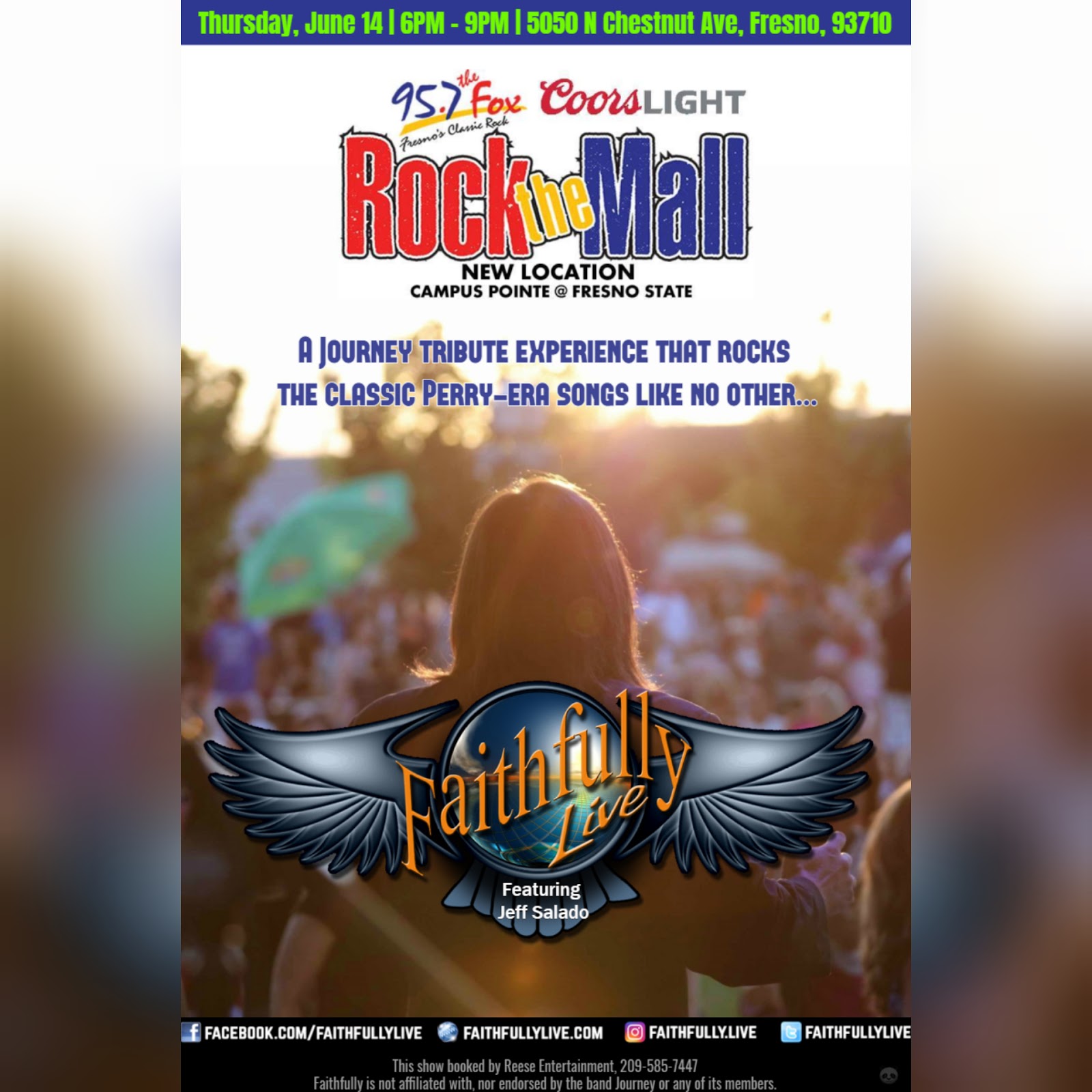 Journey tribute sensation Faithfully Live - Featuring Jeff Salado: June ...