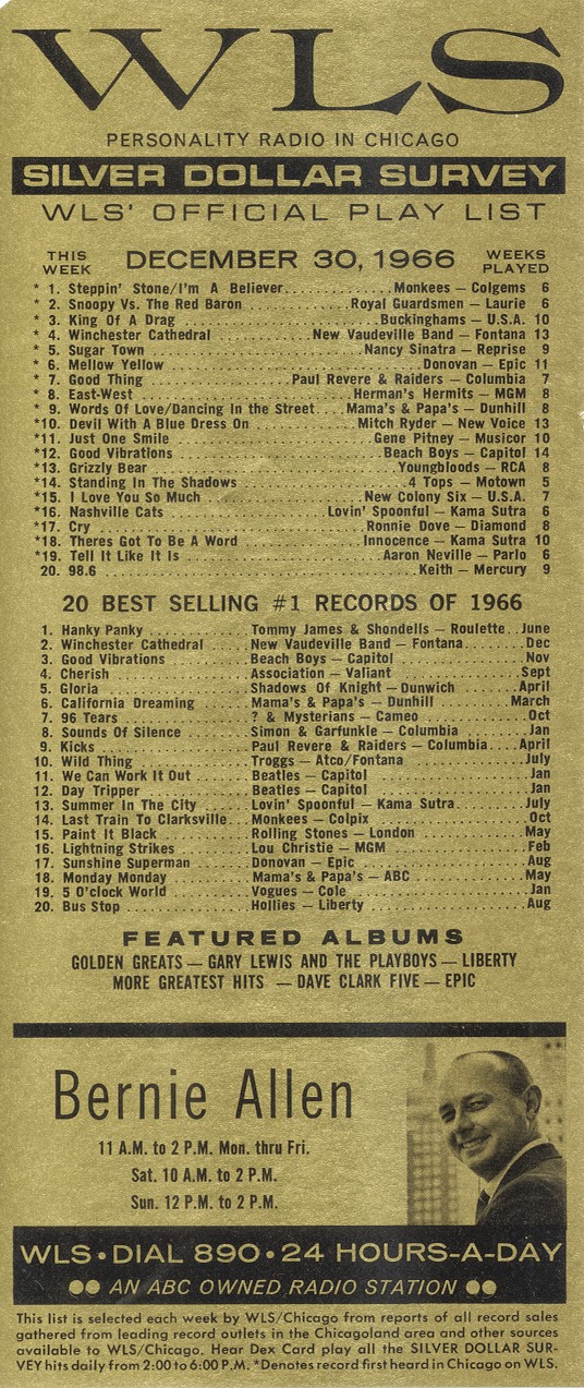 FORGOTTEN HITS: WLS Wednesday