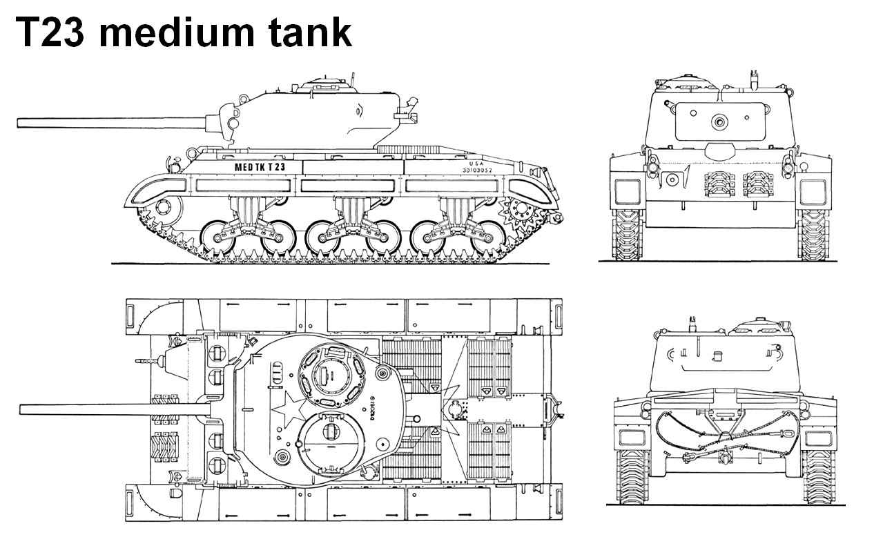 Panzerserra Bunker- Military Scale Models in 1/35 scale: T26E3 (M26 ...