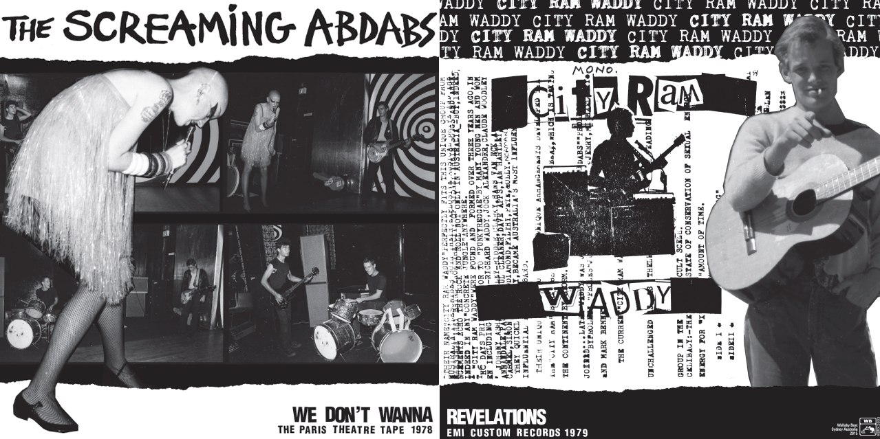 Wallaby Beat: The Screaming Abdabs / City Ram Waddy LP out now