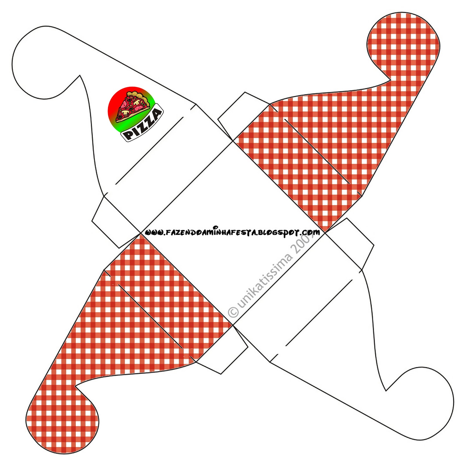 Pizza Party: Free Printable Boxes. - Oh My Fiesta! in english