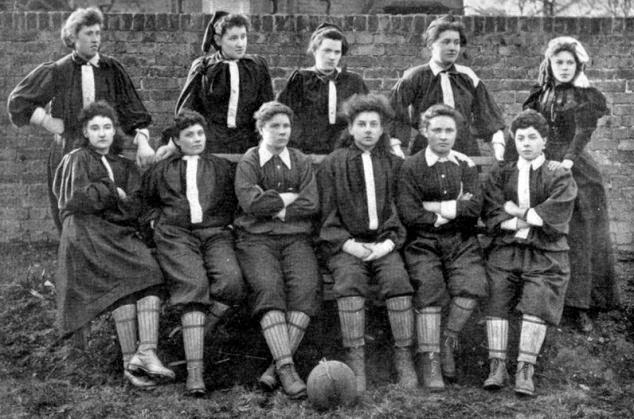 AKI GIFS: First official team women's soccer 1880