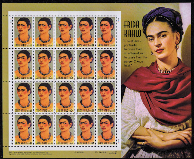 Philately and Stamp Collecting: July 6th in Stamps Maximilian, Frida ...