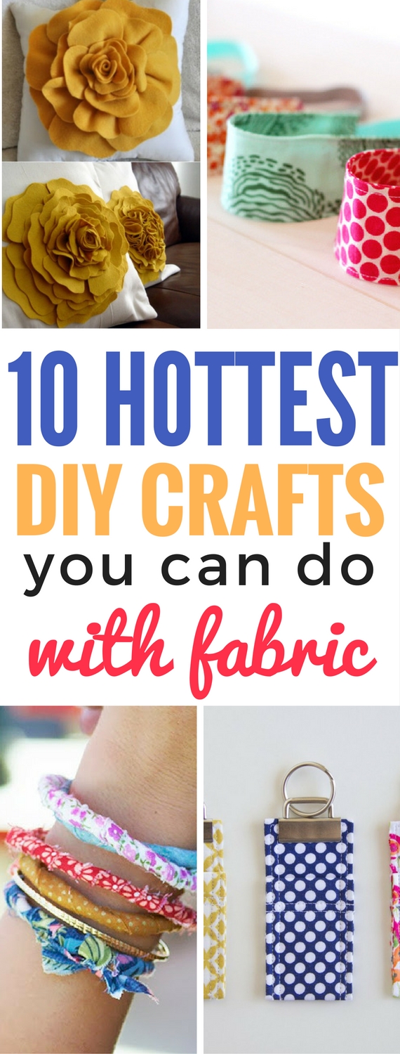 10 DIY Crafts You Can Do With Fabric - Craftsonfire