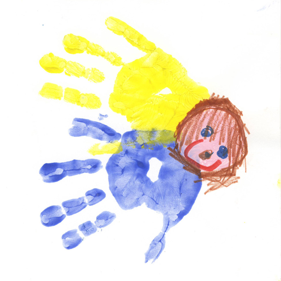 Budding Artists: Handprint Art