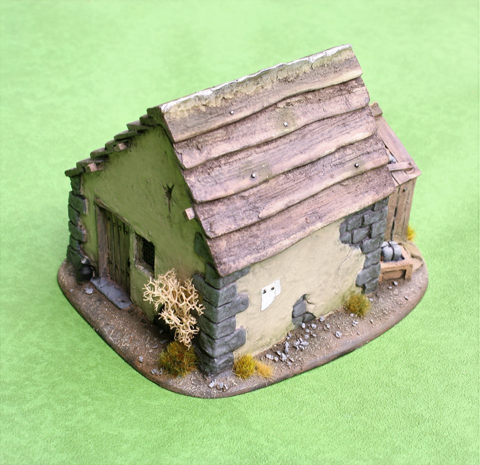 Dampf's modelling page: Resin buildings from Apocalypse Miniatures.