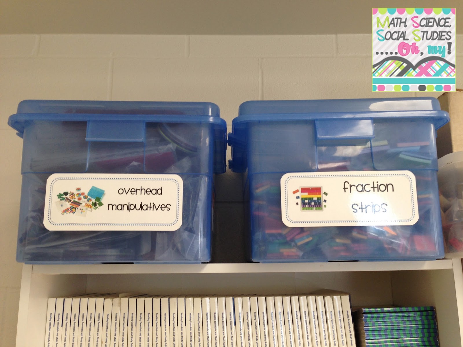 How I Organize My Math Materials | Technically Speaking with Amy