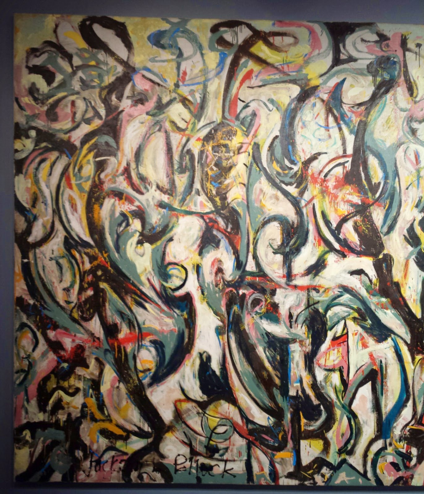 History and Culture by Bicycle: Jackson Pollock: Mural
