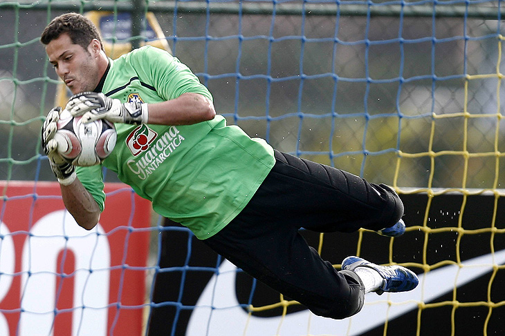Julio cesar goleiro da nossa seleção | BLOG GOLEIRO GUERREIRO