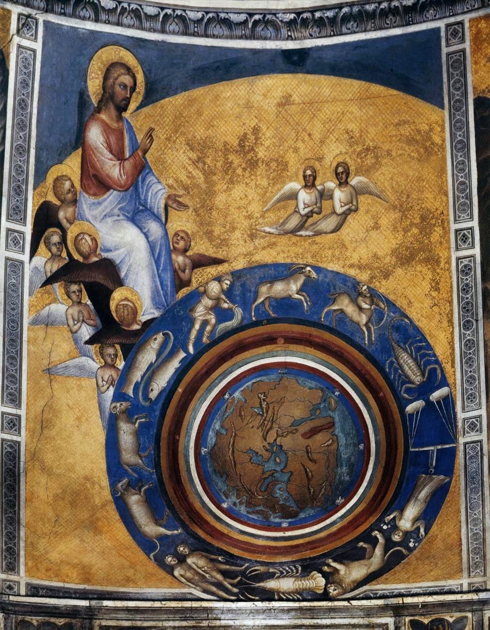 Imágenes: Giusto de' Menabuoi. La creación del mundo