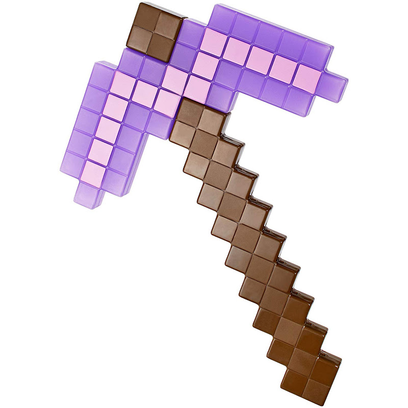 Minecraft Enchanted Pickaxe Mattel Item | Minecraft Merch