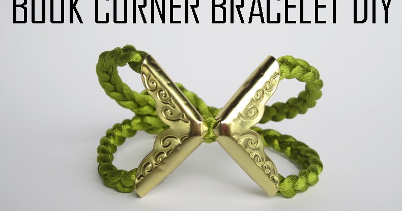 BOOK CORNER BRACELET DIY | MY WHITE IDEA DIY