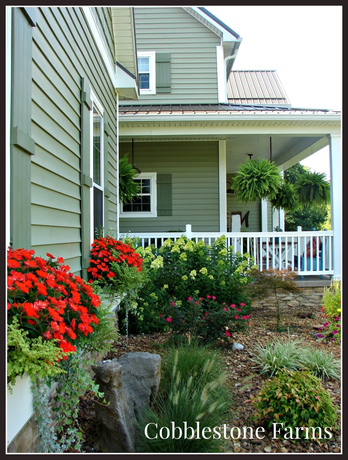 Cobblestone Farms: Stock Tanks - I love these things!