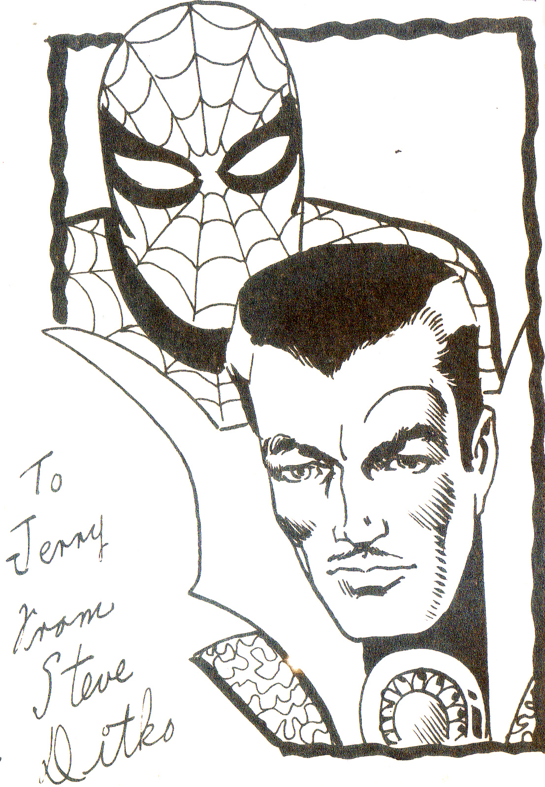 Marvel Mysteries and Comics Minutiae: Steve Ditko's Fanzine Art: 1963-1986