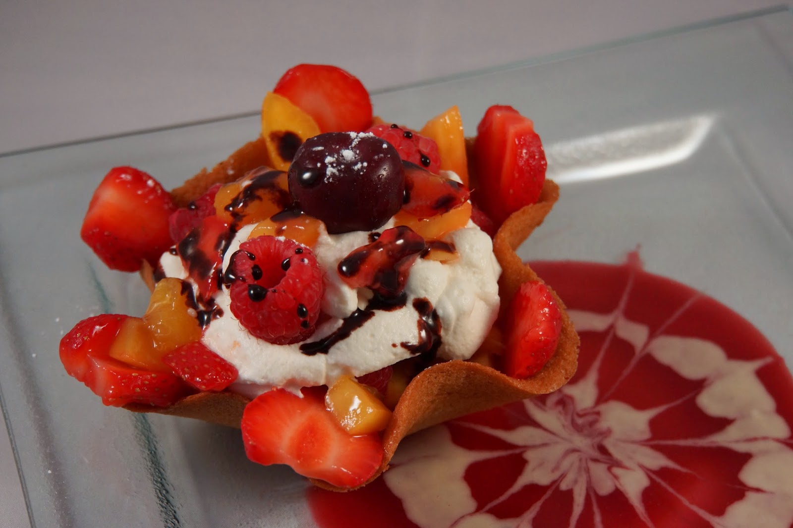 Tulipe de fruits frais