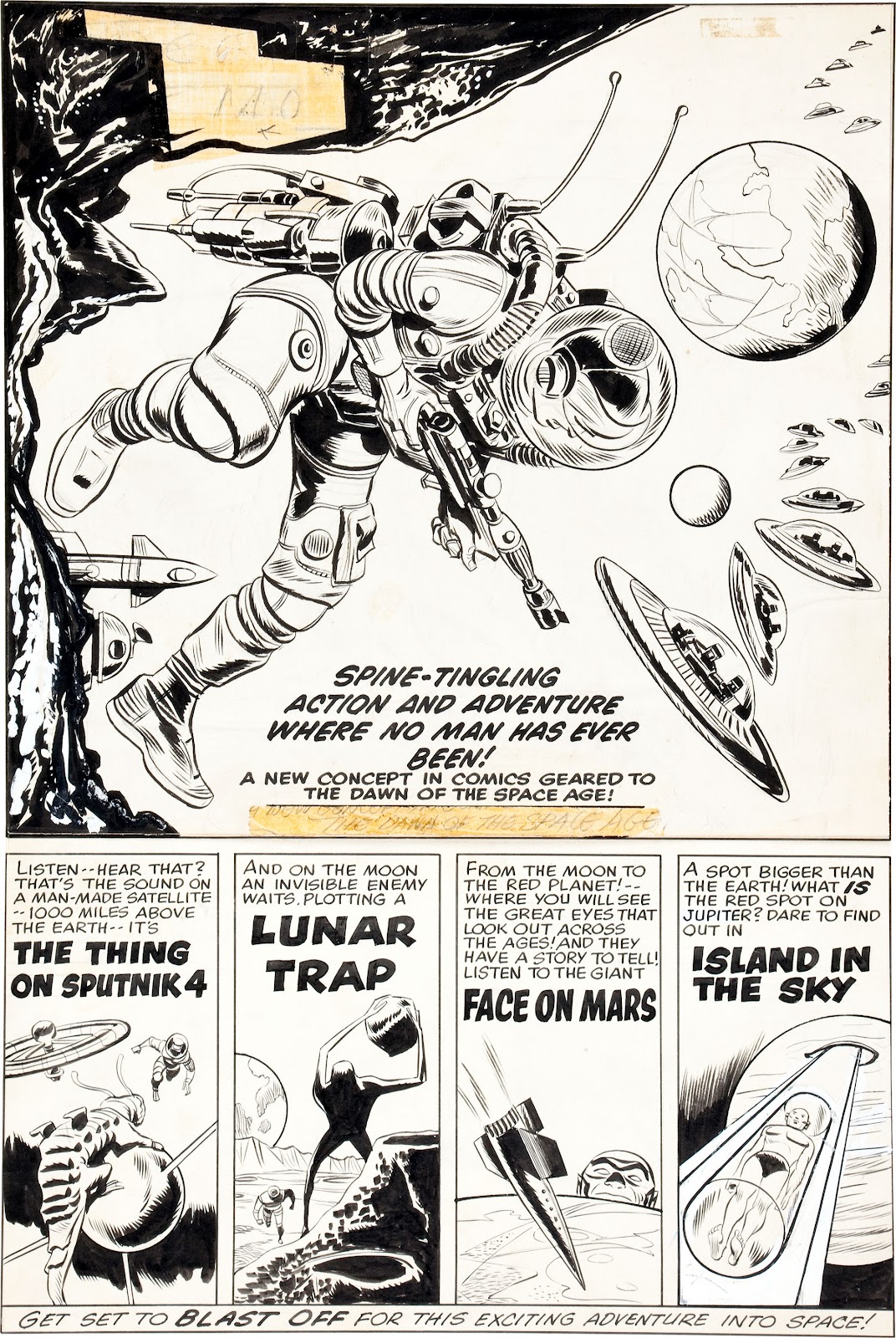 Cap'n's Comics: Spacey Jack Kirby