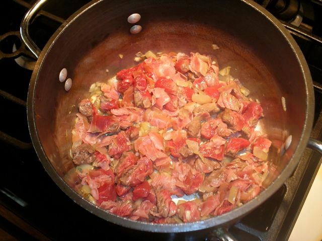 The Briny Lemon: Beef and Pancetta Pasta