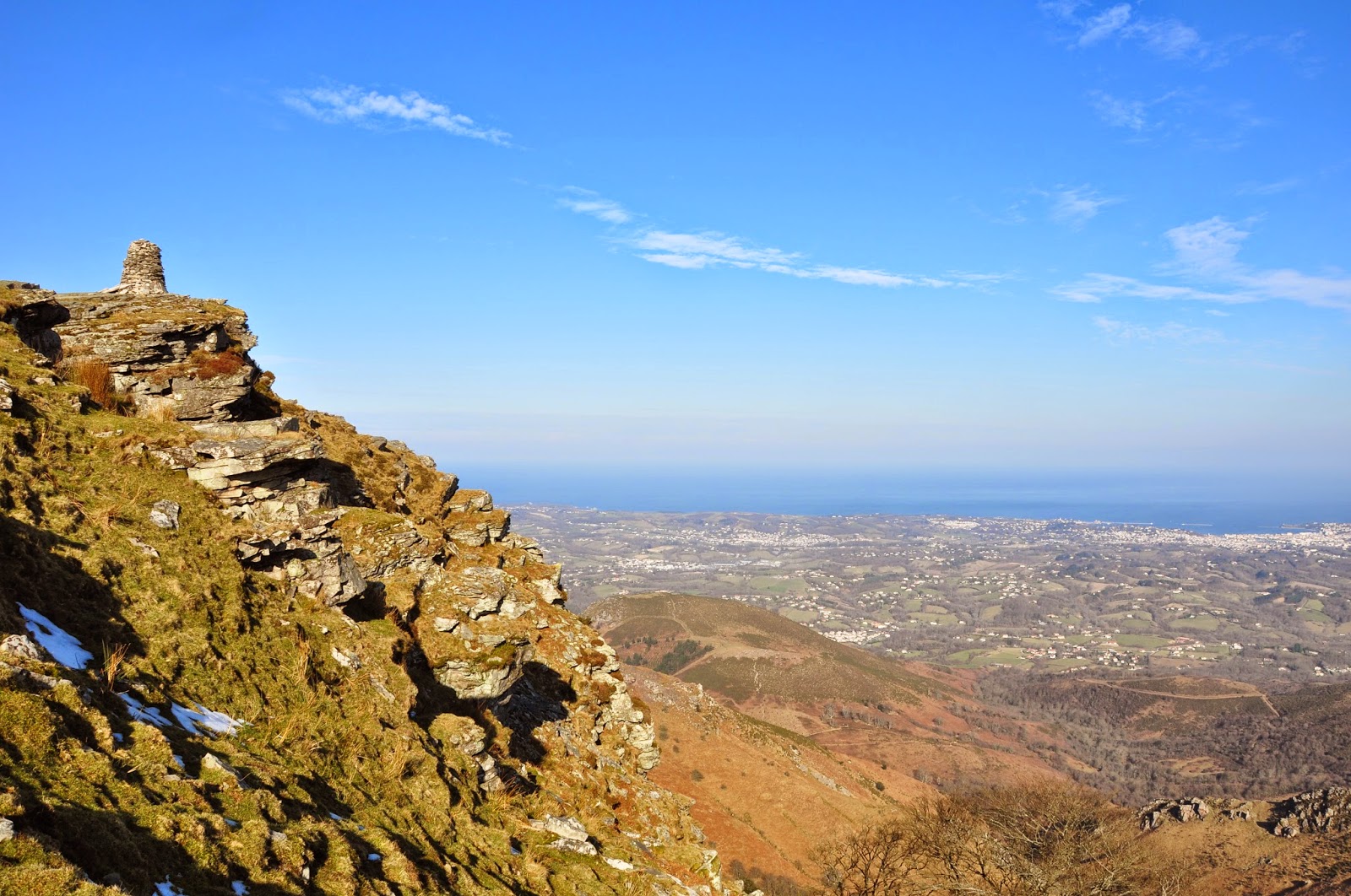 La Rhune (Larrun) 905m, depuis Olhette.