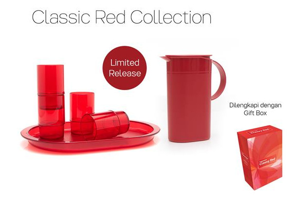 Classy Red Collection - TUPPERWARE INDONESIA Promo November 2016