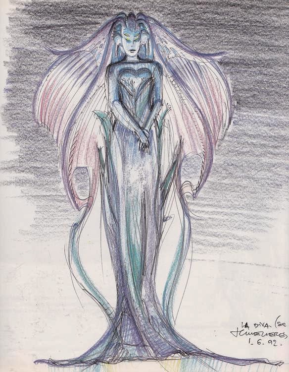 Beautifully Crafted THE FIFTH ELEMENT Concept Art by Jean-Claude ...