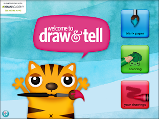 Matleenan blogi: Tarinankerrontaa sovelluksella Draw and Tell