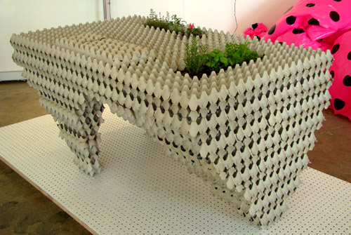 utilitarian objects from recyclable stuff. | Arts+decoration