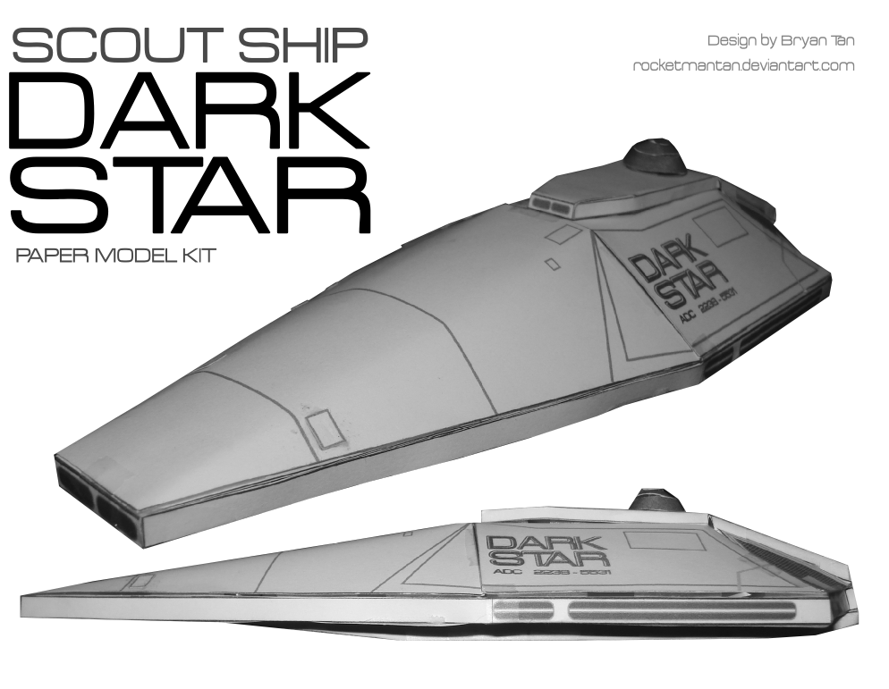 Dark Star Papercraft | Papercraft Paradise | PaperCrafts | Paper Models ...