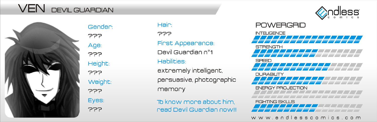 Endless Comics: CHARACTERS