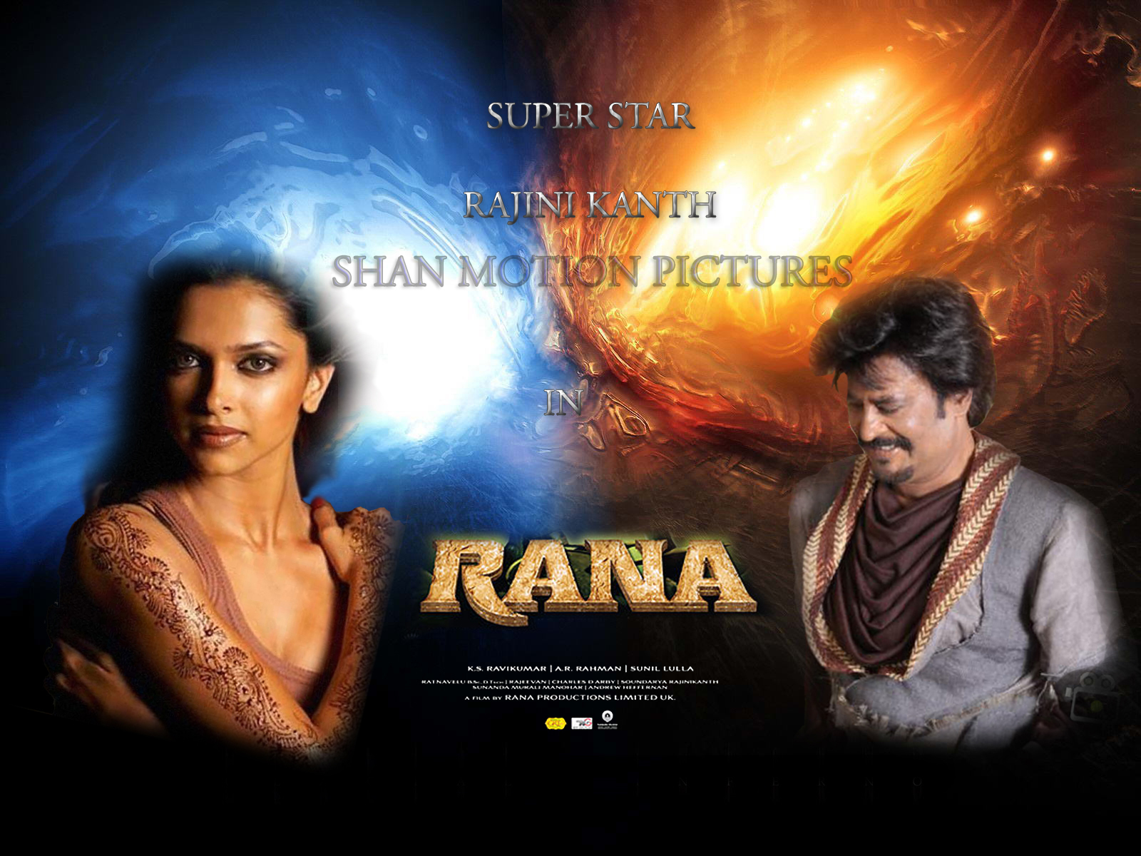 RANA MOVIE RAJINI DEEPIKA PADUKONE PICTURES IMAGES POSTERS STILLS ...