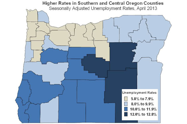 Oregon Workforce and Economic Information: Unemployment Rates in Oregon ...