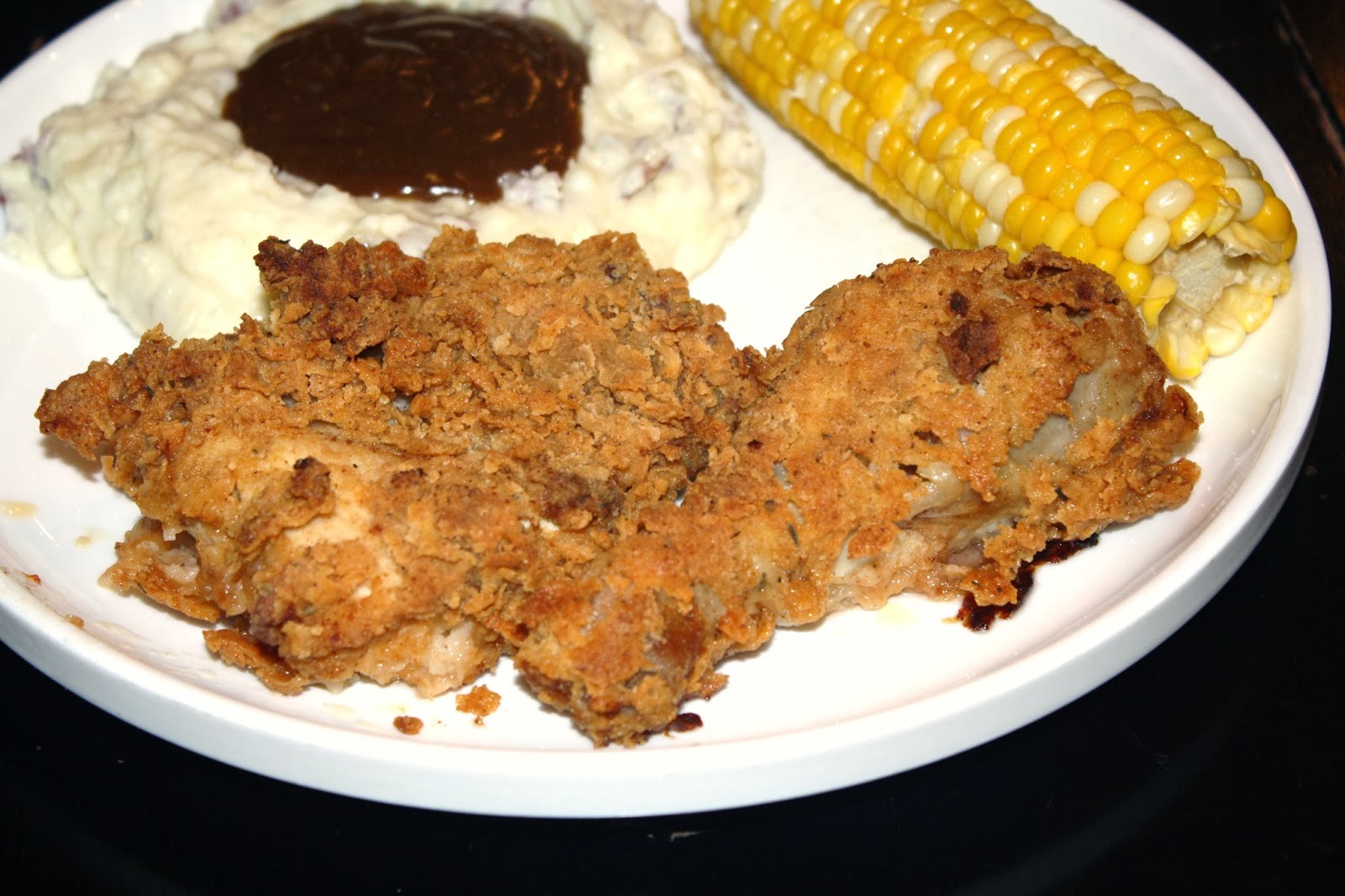 what's for dinner?: fried chicken... 1 hour (plus marinating)