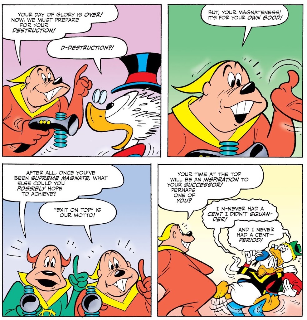 Duck Comics Revue: "Money Is the Root of Upheaval!"