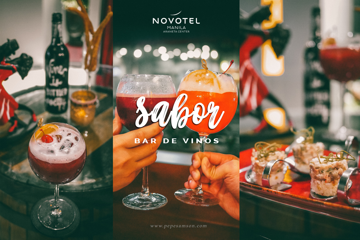 It's Wine O'Clock at Sabor Bar De Vinos | Novotel Manila Araneta Center ...