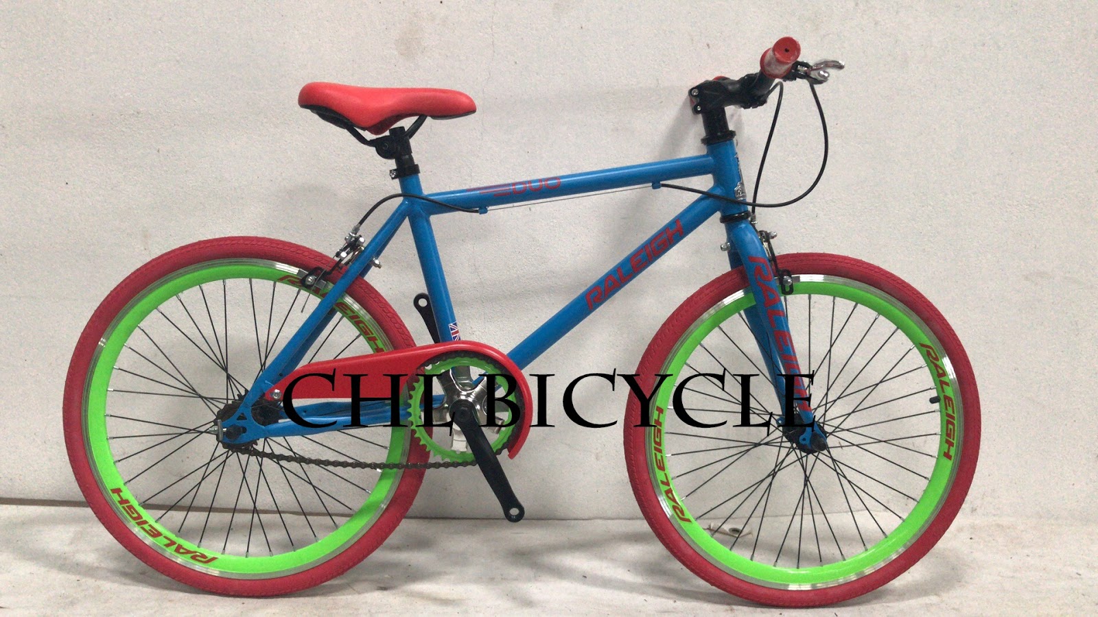 CHOO HO LEONG (CHL) Bicycle: 20" Raleigh Duo Mini Fixie (New Model 2018)