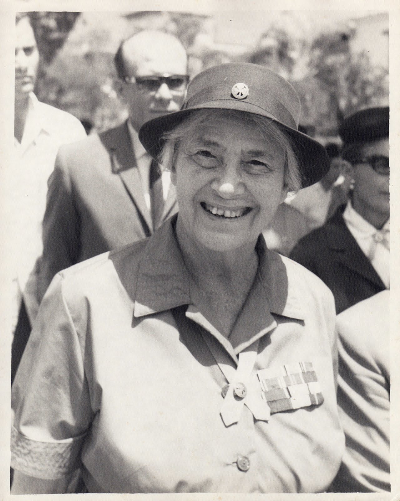 Museo Virtual Scouts Venezuela: Visita de Lady Olave Baden Powell Venezuela