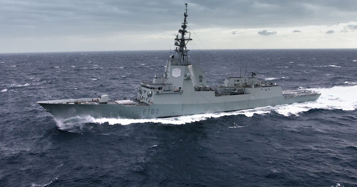 Los Viajes del Capitán Salas: FRAGATA F-103 "BLAS DE LEZO"