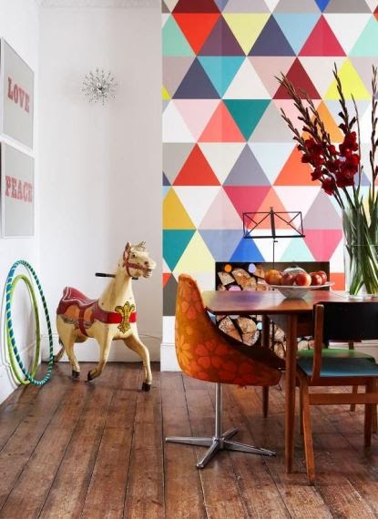 Colores alegres en la decoración | Decoración