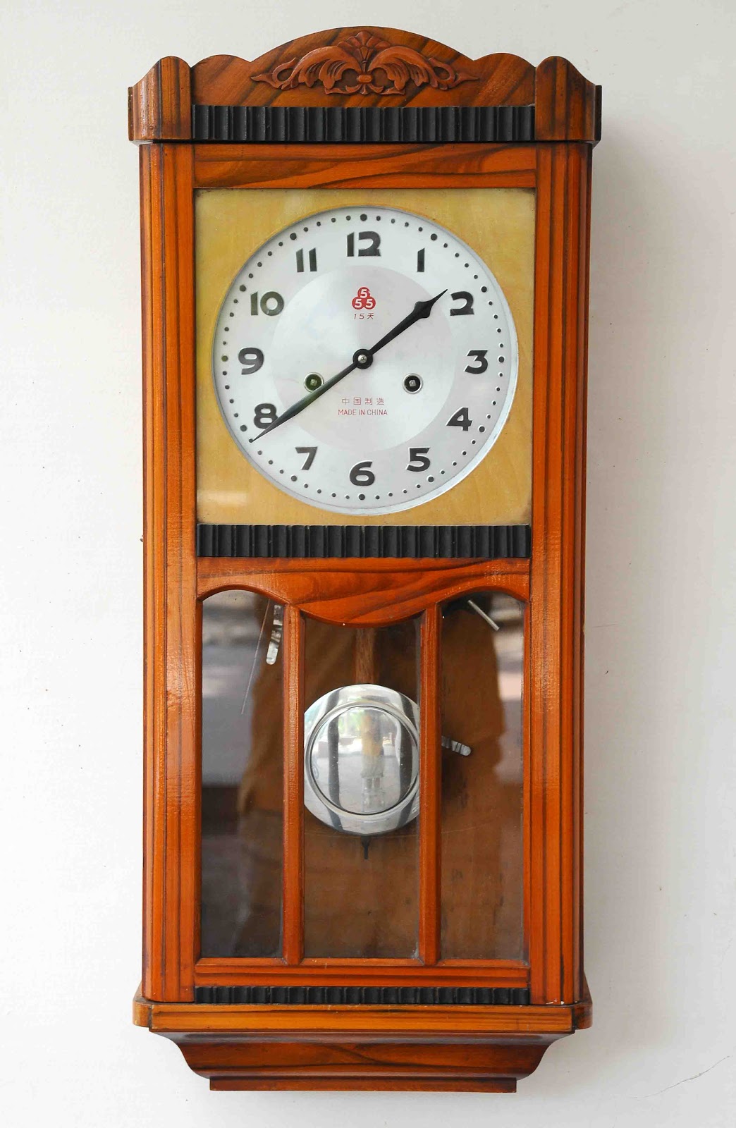 Old Vintage Gallery: Jam Dinding Classic "555" made in China