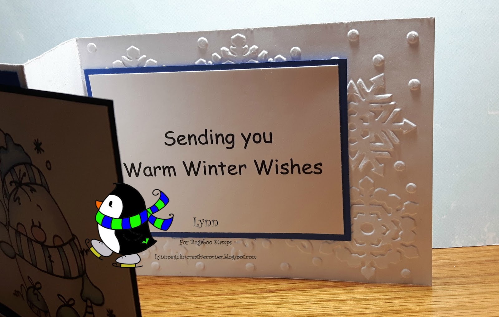 Lynnpenguin's Creative Corner: Sending you Warm Winter Wishes