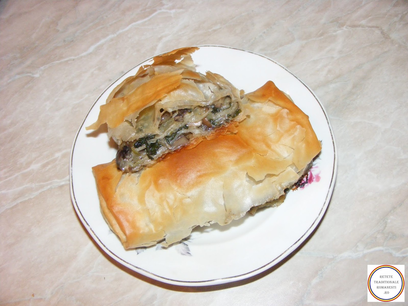 Strudel cu spanac reteta | Retetetraditionaleromanesti.ro