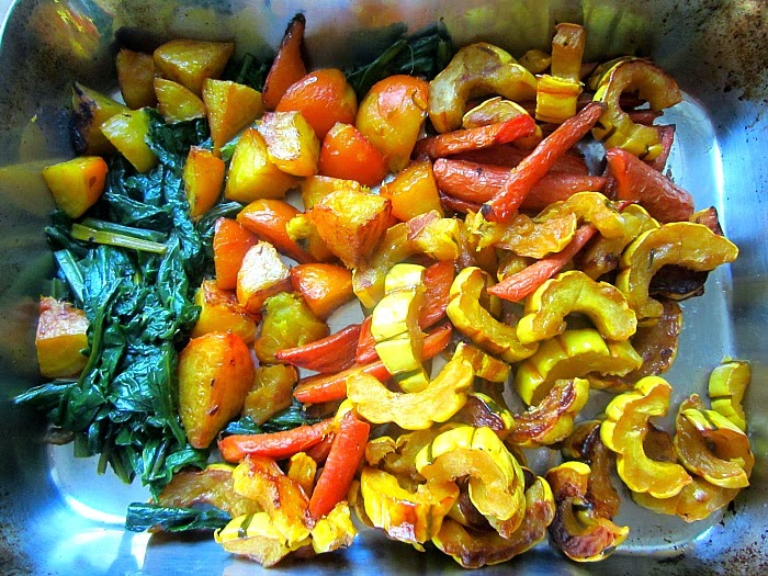 Fall Salad: Lentils & Roasted Root Vegetables