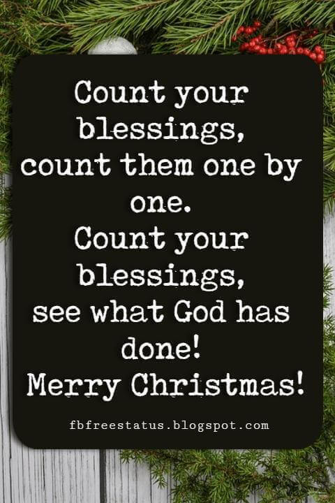 Religious Christmas Card Sayings, Quotes Greetings & Messages