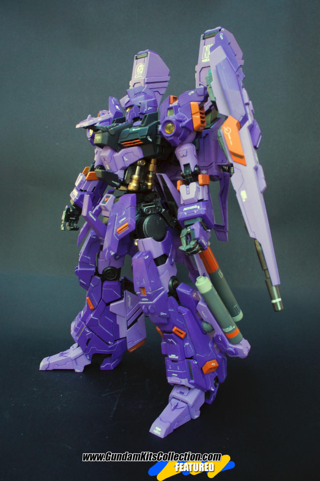 Custom Build: MG 1/100 RGZ-95-C ReZEL II - WILLBREAKER
