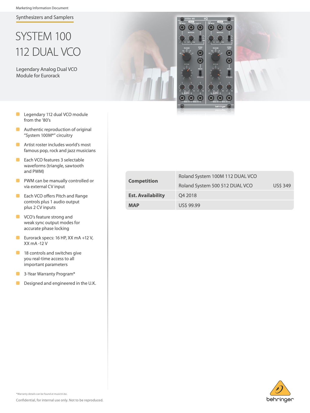 MATRIXSYNTH: NAMM 2020 - Introducing System 100 - Behringer Modular ...