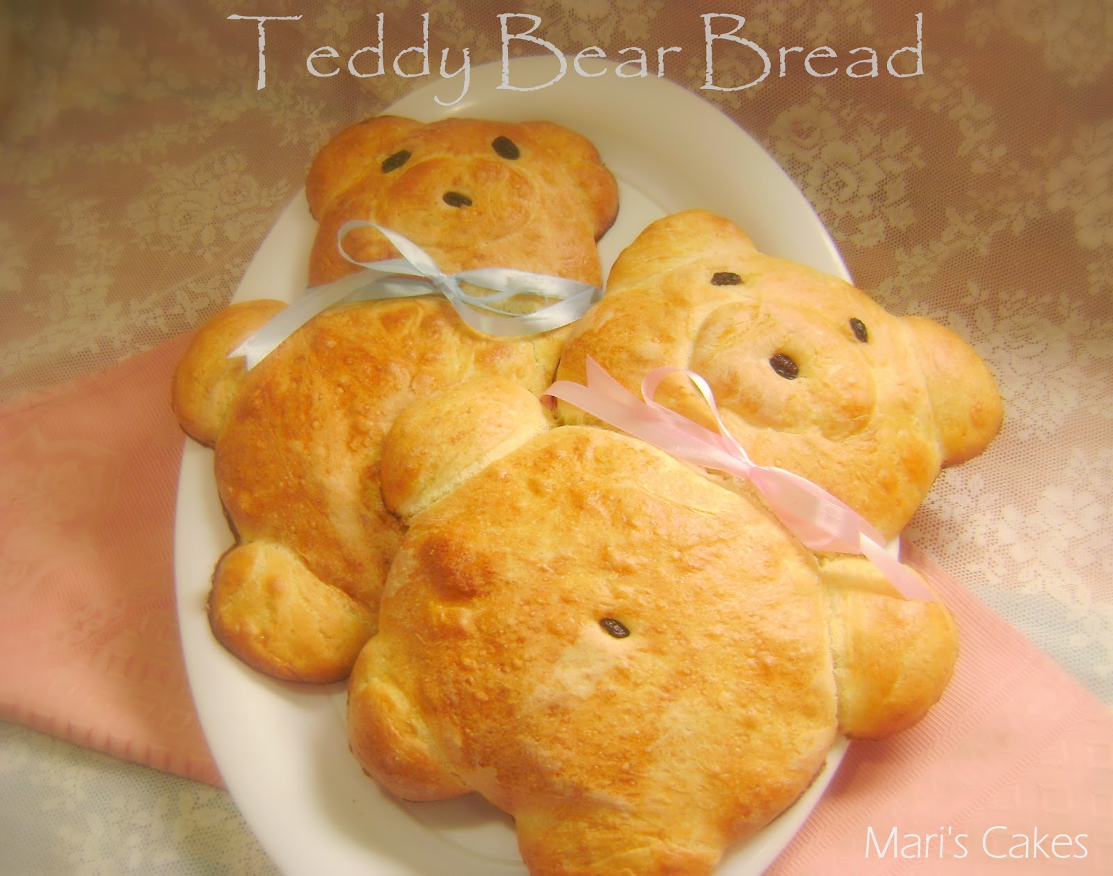 Teddy Bear Bread | Mari's Cakes (English)