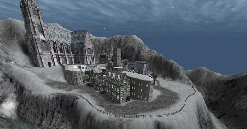 UT2004 Maps - {Wtf}Diealot: DM-Wtf-Mountain-Village-M