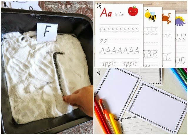 Learn with Play at Home: Learn to Write. 12+ Activities for early writers.